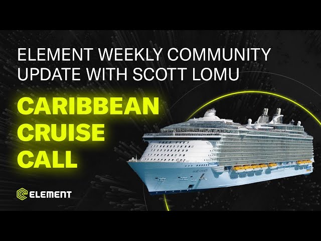 Element Community Call - Cruise Call