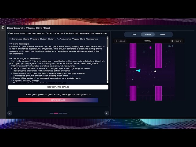 GameGPT Alpha v2 Tutorial (Short)