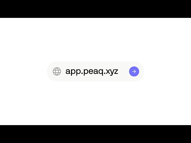 peaq app — everything PEAQ