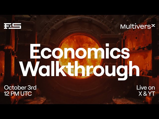 MultiversX Economics Walkthrough