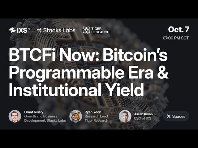 BTCFi Now: Bitcoin’s Programmable Era & Institutional Yield