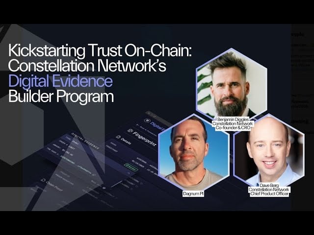 Putting Trust on-chain with Digital Evidence