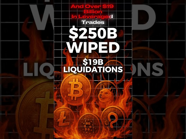 Crypto market crashes after Trump’s 100% China tariff shock 💥 #bitcoin #crypto #cryptonews