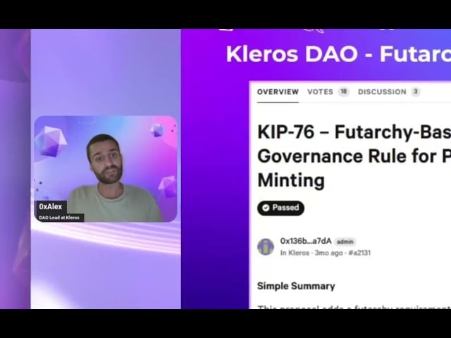 Futarchy, Price-Based Markets & Kleros with Alex