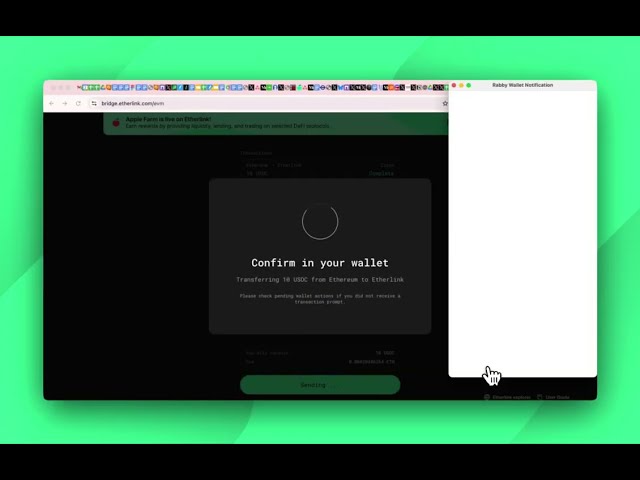 Reaper Actual Launch - How to bridge your USDC to Etherlink.