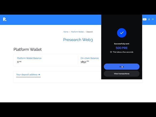 Unlock Your Presearch Rewards | How to Deposit Tokens onto the Presearch Platform