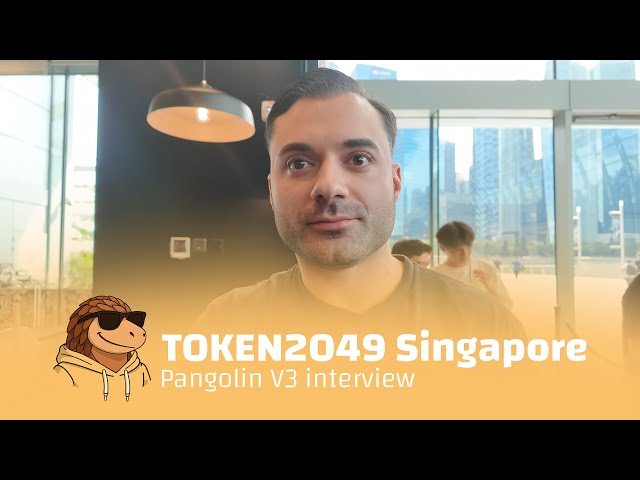 Token 2049 Singapore | Pangolin V3 interview