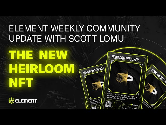 Community Call Update - The Heirloom NFT