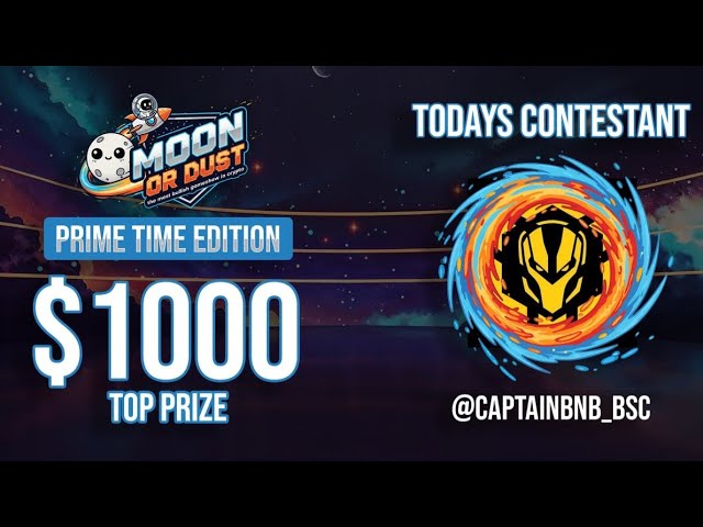 💥 Moon or Dust Episode 5 | Captain BNB Takes the Hot Seat for a $1,000 Prize! 🚀🎮