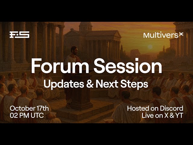 Foundry Forum Session: Updates & Next Steps