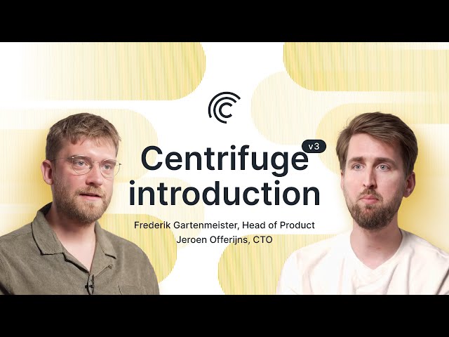 “Built for Any Asset, Any Chain, Any Investor” | Centrifuge V3 Series Ep.1