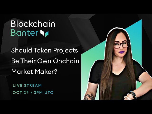 Should Token Projects Be Their Own Onchain Market Maker?