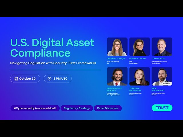 U.S. Digital Asset Compliance | Navigating Regulation with Security-First Frameworks
