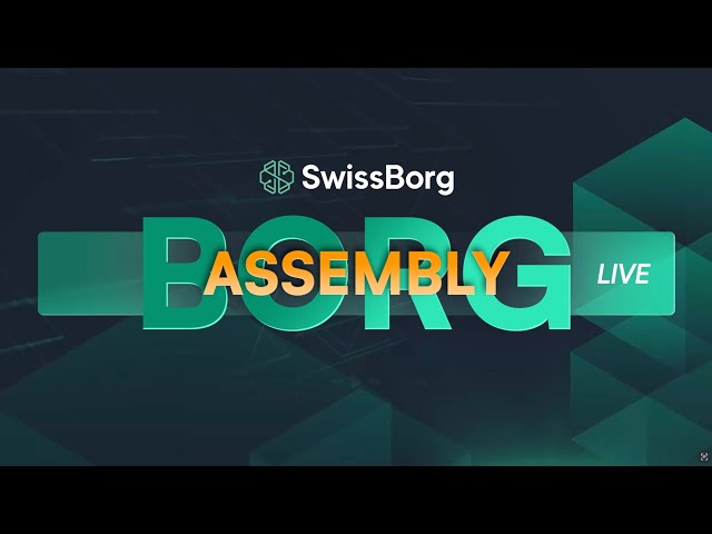 Don’t miss the live BORG Assembly  - every month | SwissBorg
