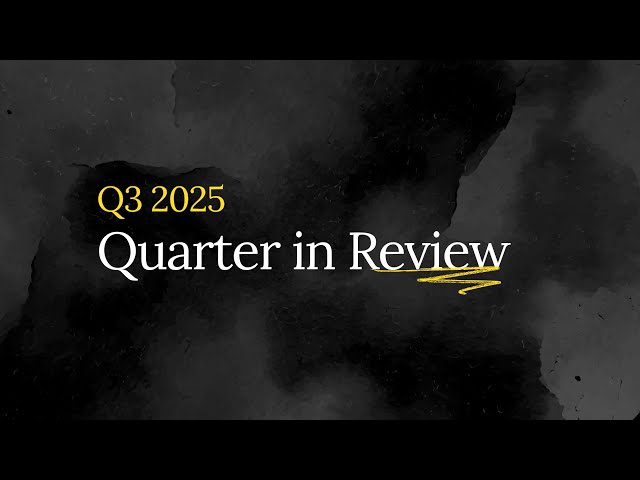 Stellar Development Foundation Quarterly Review: Q3 2025