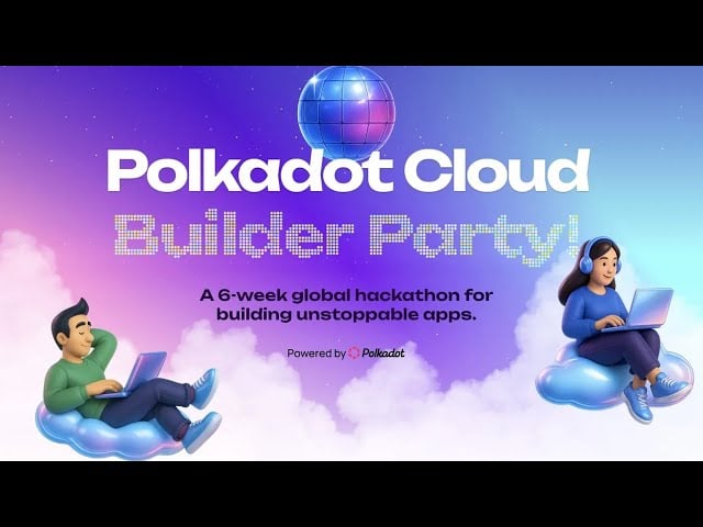 Polkadot Builder Party Talk with Max Rebol from Harbour Industrial Capital