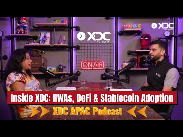 Inside XDC: RWAs, DeFi & Stablecoin Adoption — A Deep Dive with Benny | XDC APAC Podcast