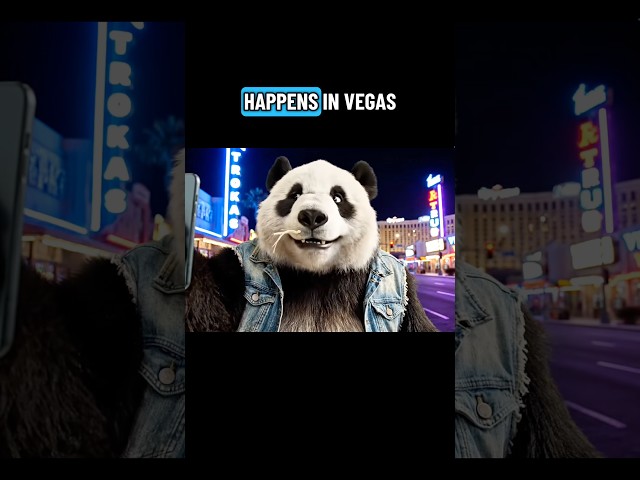 Presearch Panda loses it all in Vegas #viral #ai #plot