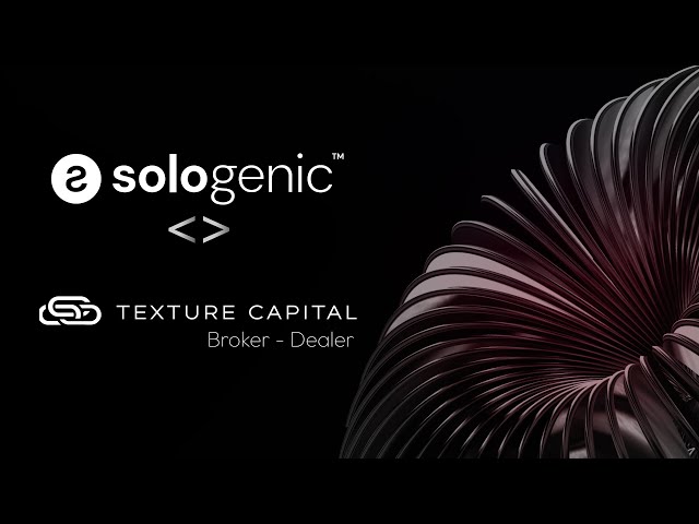 Sologenic Partners with a US-Based Broker-Dealer to Launch 'SoloTex' Tokenized Securities