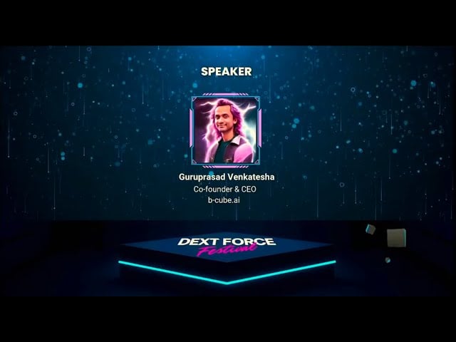 DEXT FORCE Festival  - Crypto Trading in 2025: Insights and Predictions - Guruprasad Venkatesha