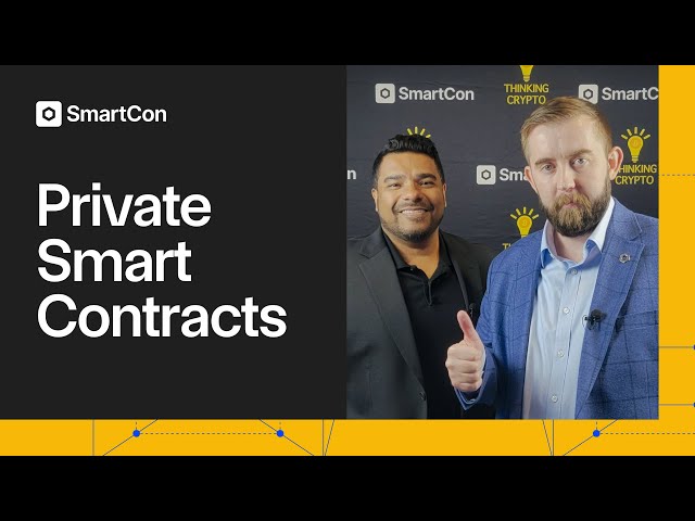 How Chainlink Unlocks Private Smart Contracts | Sergey Nazarov at SmartCon 2025