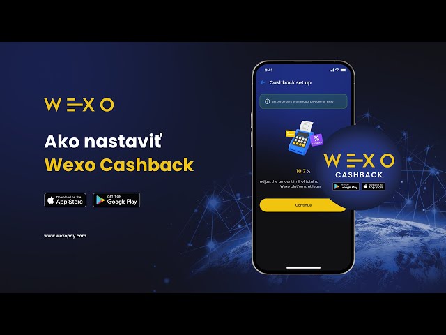 Ako nastaviť Wexo Cashback
