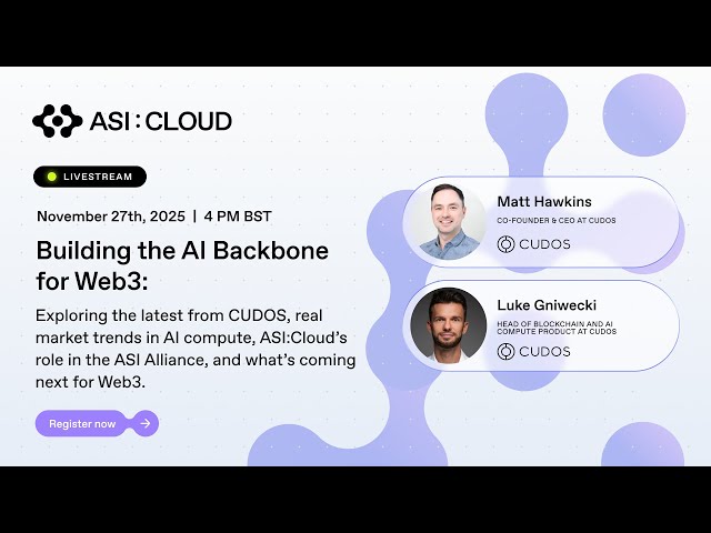 Building the AI Backbone for Web3