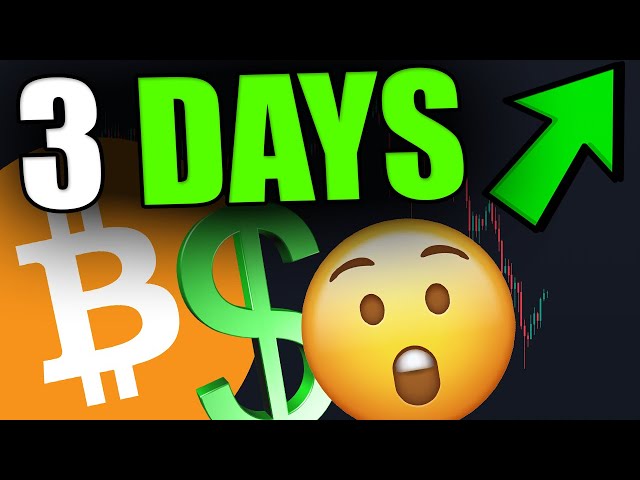 BITCOIN HOLDERS... EVERYTHING CHANGES IN 3 DAYS
