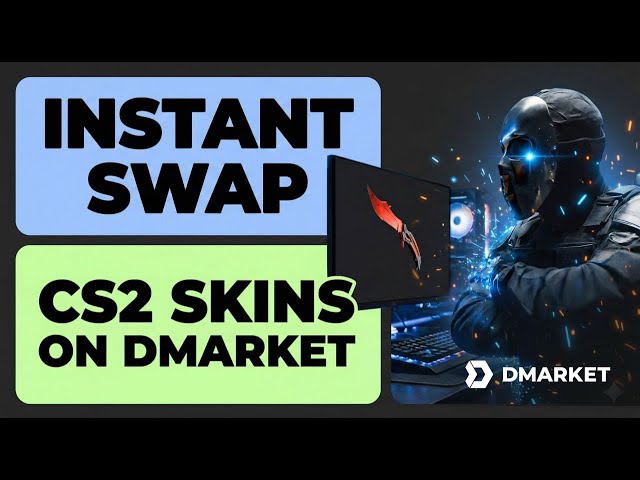 Trade CS2 Skins Instantly on DMarket | Fastest Way to Sell & Swap Skins (RAP AI AD)