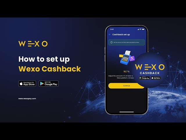 How to set up Wexo Cashback