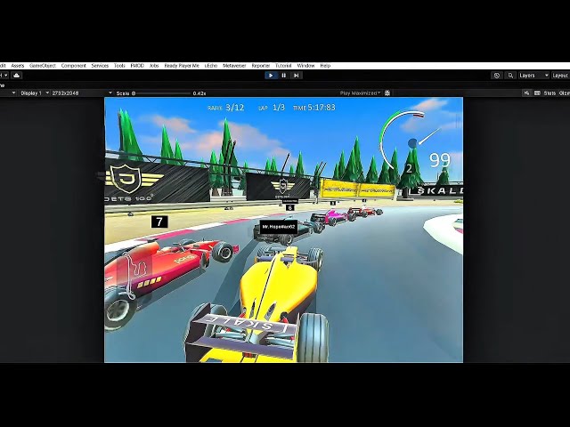 Multiplayer Is Coming! Side-by-Side Racing Demo Gameplay