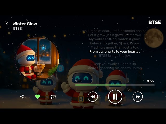 BTSE – Winter Glow (Christmas Song)