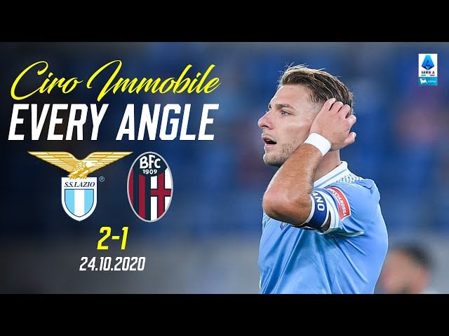 🔃 EVERY ANGLE - IL GOL DI IMMOBILE CONTRO IL BOLOGNA
