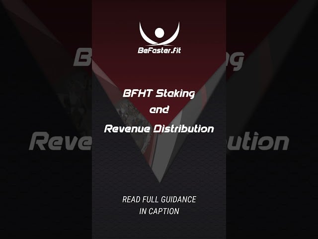 BeFaster fit Revenue staking and claiming - HOW TO ?!