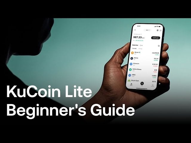 KuCoin Lite Beginner's Guide