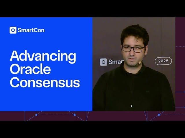 Advancing the State of the Art in Oracle Consensus | Chainlink Labs’ Kostis Karantias, SmartCon 2025