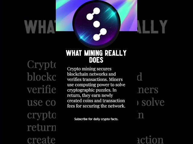 What Mining Really Does | Cryptocurrency Explained