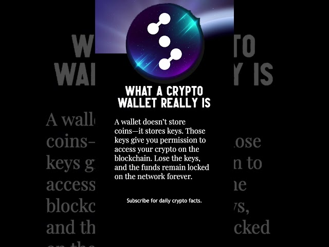 What a Crypto Wallet Really Is | Cryptocurrency Explained