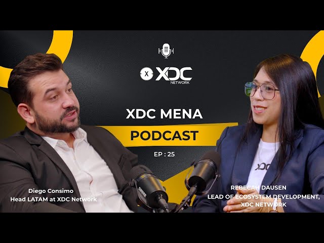 How Brazil Is Leading Stablecoin & RWA Adoption | XDC MENA Podcast ft. Diego (LATAM Head)