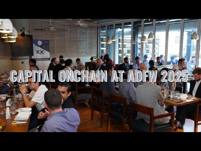Capital OnChain at ADFW 2025 | XDC Hosts Institutional Leaders on the Future of On-Chain Finance