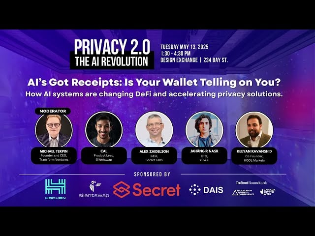 Privacy 2.0 The AI Revolution: AIs Got Receipts Panel Discussion