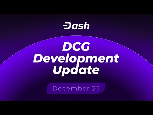 DCG Development Update - 2025 December 23