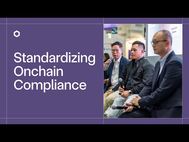 How Chainlink ACE and GL1 Standardize Onchain Compliance | MAS, Banque de France, Chainlink at SFF
