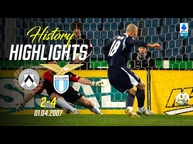 🔙 HISTORY HIGHLIGHTS I UDINESE-LAZIO 2-4
