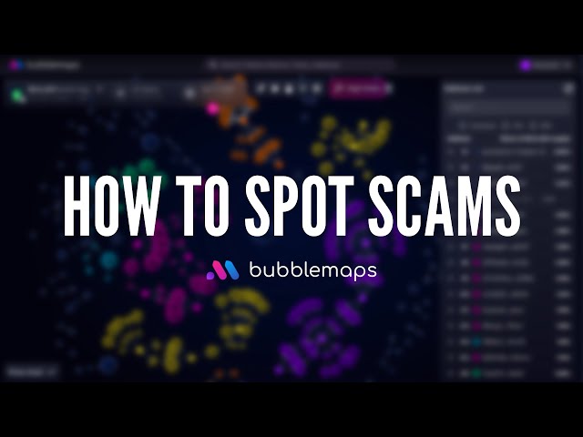 How to Detect Crypto Scam Tokens | Bubblemaps