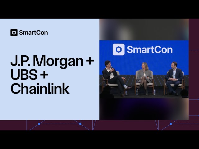 Transforming Repo Markets With Tokenization | UBS, J.P. Morgan, & Chainlink at SmartCon 2025