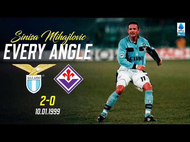 🔃 EVERY ANGLE - IL GOL DI MIHAJLOVIC CONTRO LA FIORENTINA