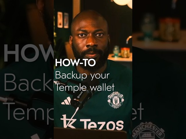 How to Back Up Your Private Key and Seed Phrase in the Temple Wallet