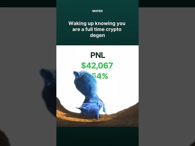 Crypto degen mornings hit different when the PnL is green 💚 #crypto #bitcoin #cryptotrading