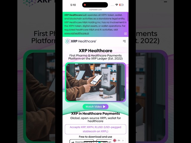 XRP in Healthcare Payments — simple, fast, global 🌍